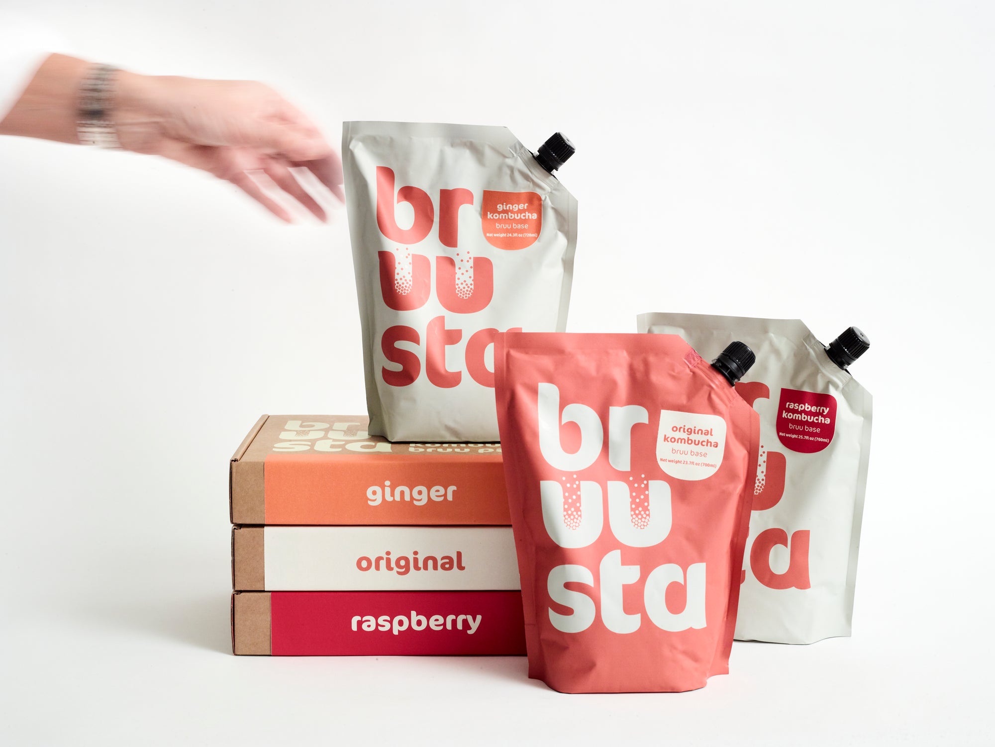 Bruusta, the smarter way to drink kombucha.